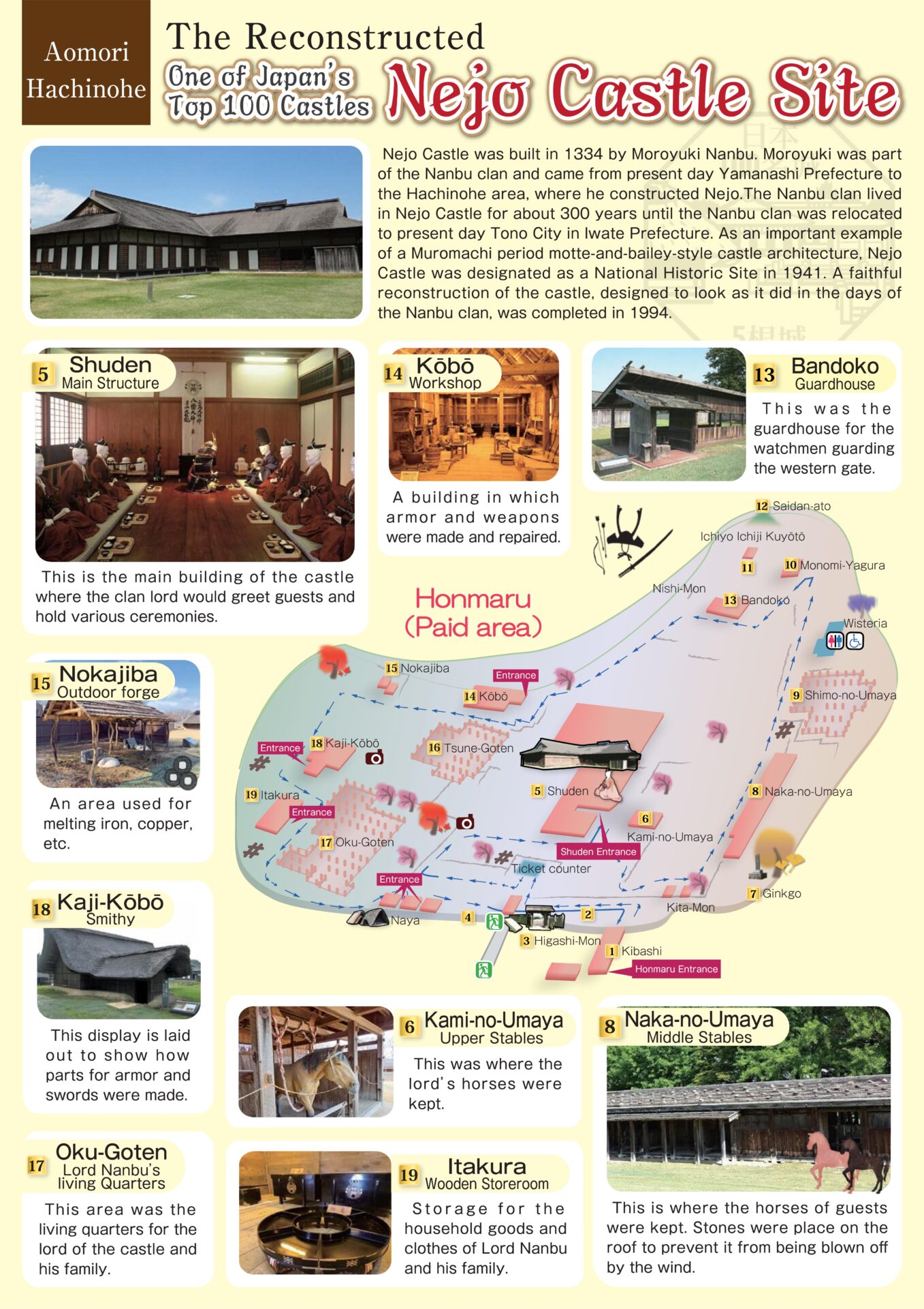 Nejo Castle Site | Visit Hachinohe ｜The Offical Guide to Hachinohe, Japan